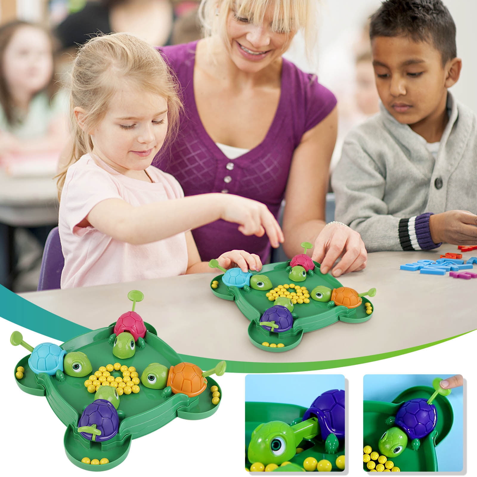 Xiying Tortoise & Swallow Beads Pressing Game | Stress Relief Brain Teaser | Multiplayer ...