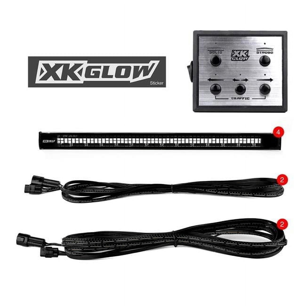 Xk Glow Xk052002-8W 12" Strobe Tube Lights White 8Pc - Walmart.com