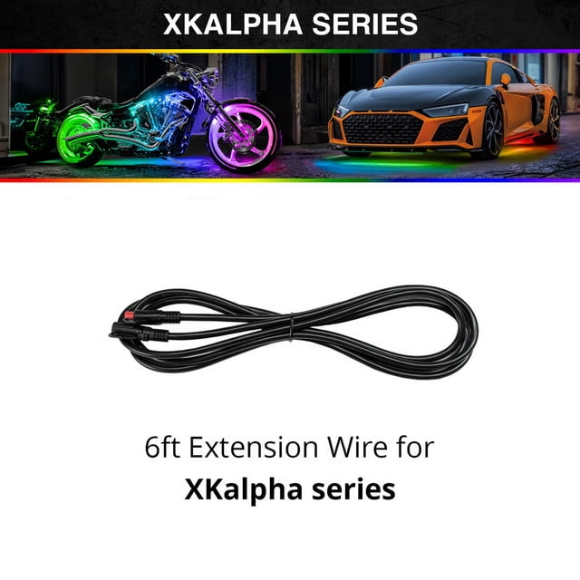Xkglow AP-WIRE-6FT XKAlpha 6 Foot 5-Pin Extension Wire - Walmart ...