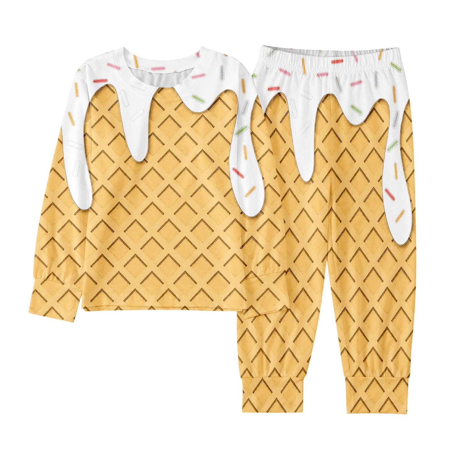 Xkgpp Infant Boys Pants Set Outfits Crewneck Color Block Likable Baggy ...