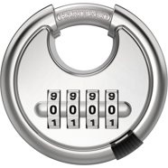 4 Digit Combination Lock 2.5 Inch Long Shackle and Outdoor Waterproof ...