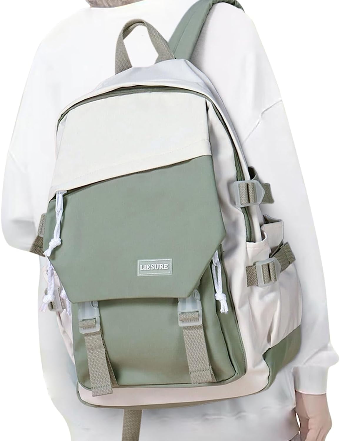 Xkiss School Bag Lightweight Casual Daypack College Laptop Backpack for ...