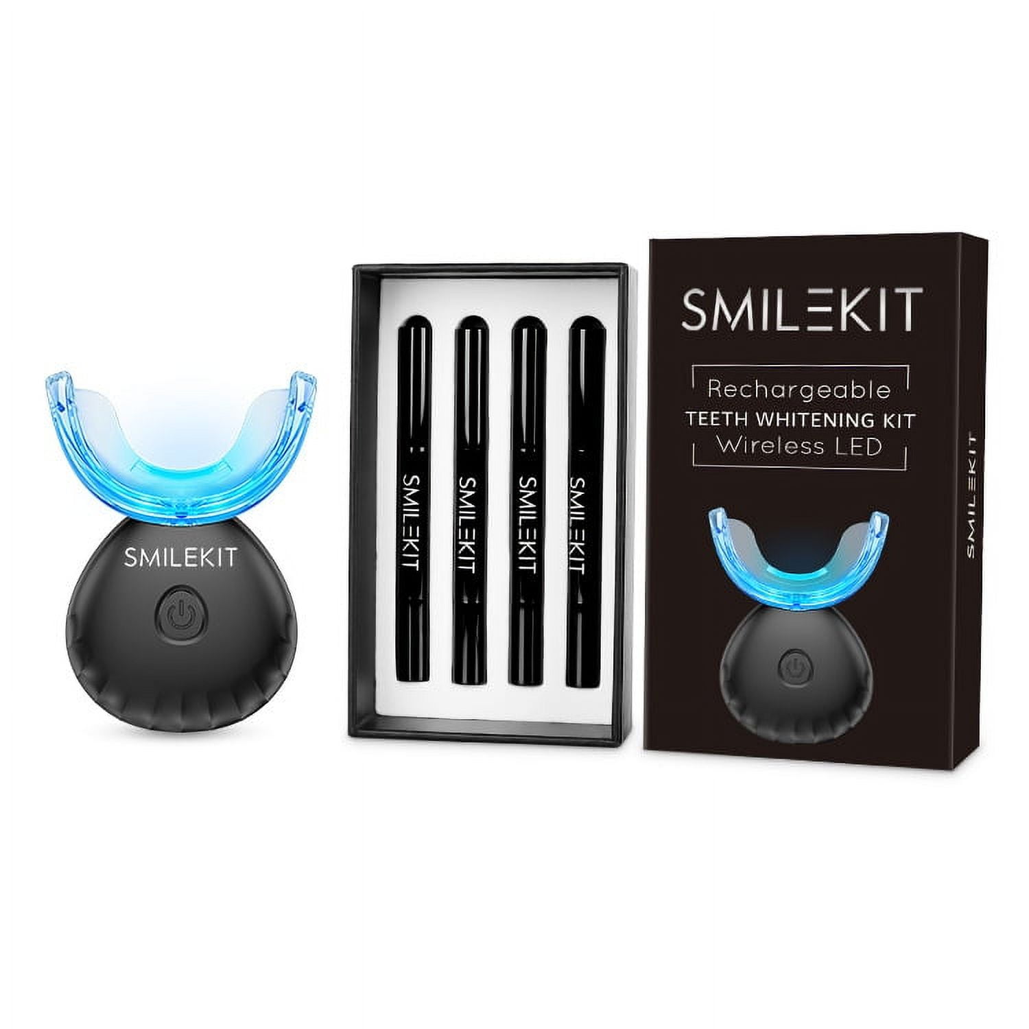 Xkiss Teeth Whitening Kit with LED Light Teeth Whitening Gel Pen Mouth ...