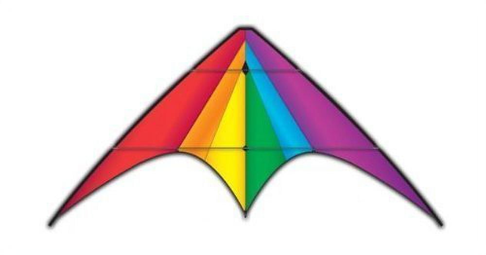 Xkites Dc Sport Kite 75 Dual Control Nylon Kite (Rainbow) - Walmart.com