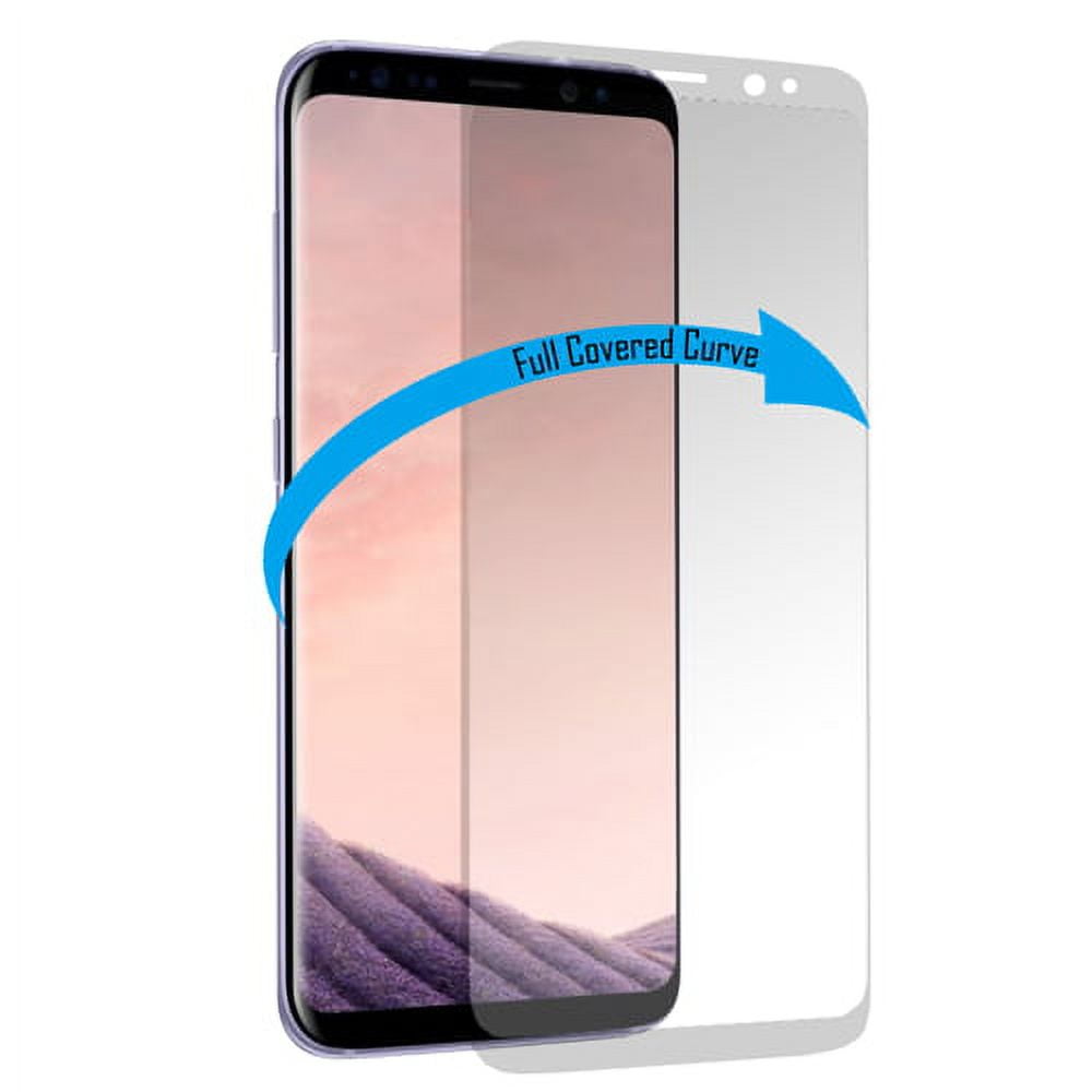 Xl For Samsung Galaxy S8 Full Covered Curve 3d Tm Glass Clear - Walmart.com