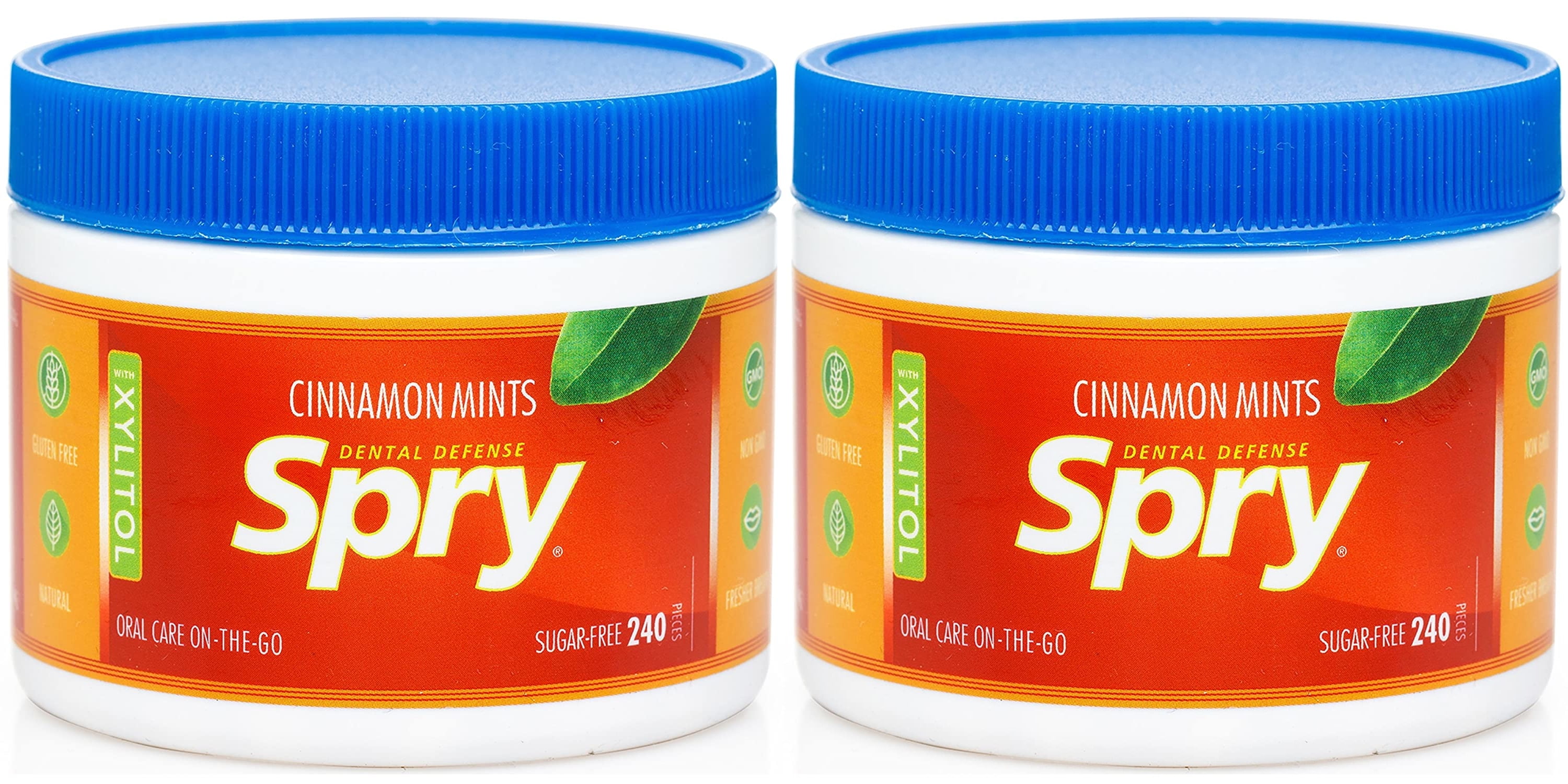 Xlear Spry Cinnamon Mints - Sugar Free 240 Ct(Pack of 2 ) - Walmart.com