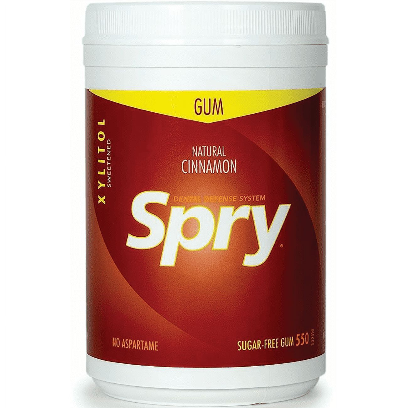 Spry Sugar-Free Spearmint Chewing Gum, 100 Pieces Tub - Walmart.com