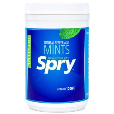 Xlear - Spry Fresh Mint Chewing Gum with Xylitol Spearmint - Dental ...