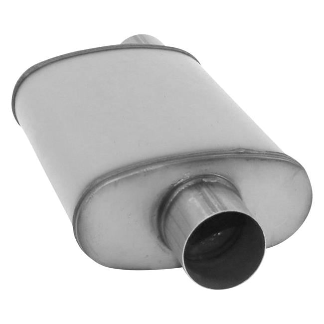 Xlerator Performance Stainless Steel Exhaust Muffler with Inlet ...