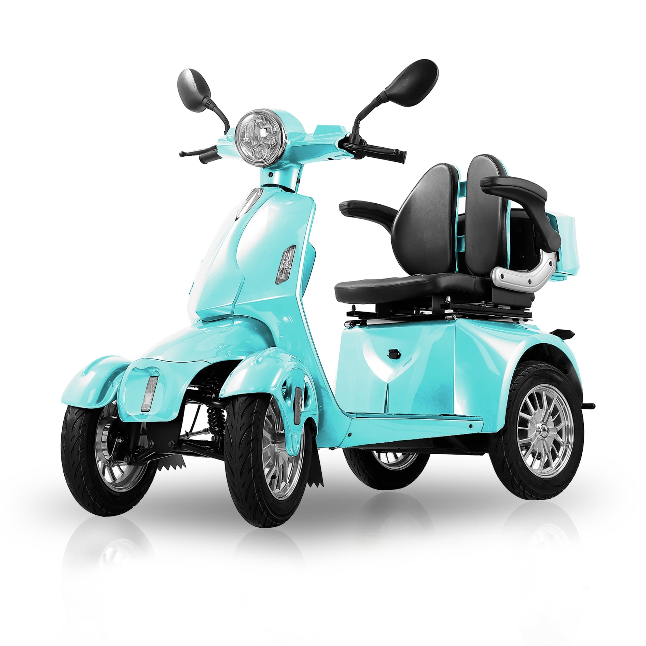 Xlluproid 4-Wheel All Terrain Mobility Scooter,500LBS Heavy Duty,800W ...