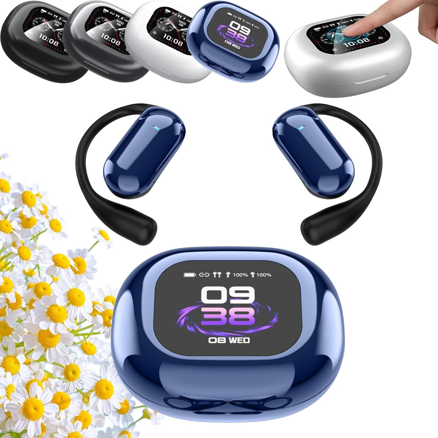 Xlorehinory Open Ear Earbuds, 2025 New Upgrade True Powerful Bluetooth ...