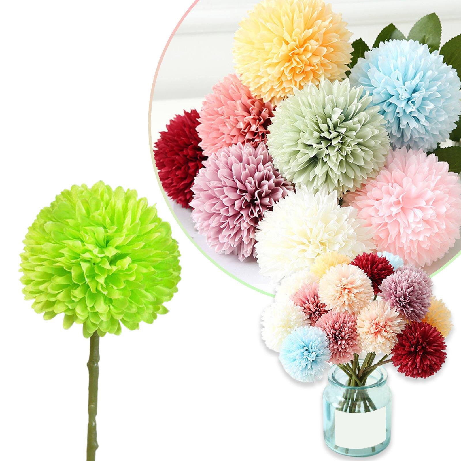 Xloro Artificial Hydrangea Flower Plastic Floral Arrangement for Home ...