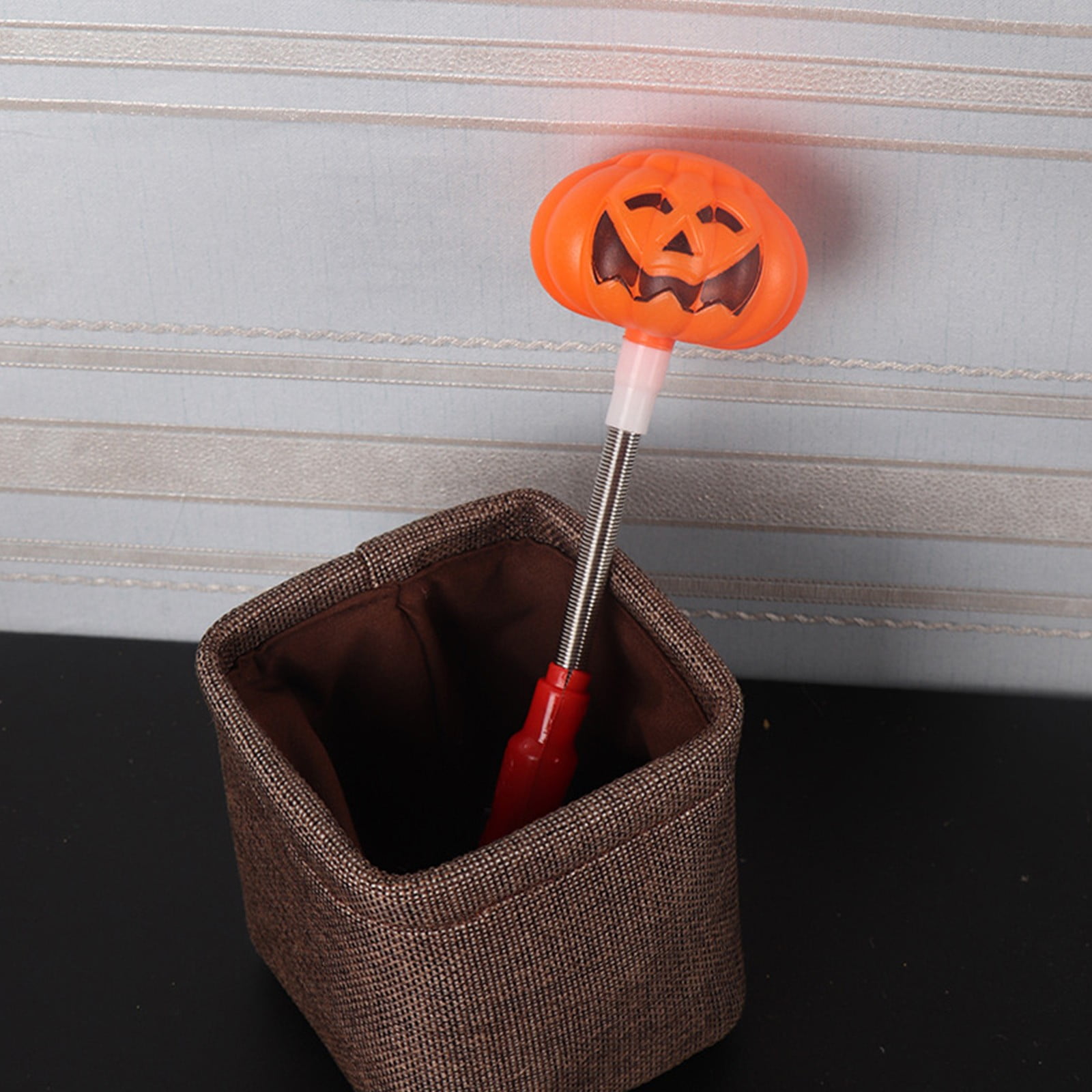 Xloro Flashing Stick Luminous Pumpkin Hand Stick Shaking Glowing Stick ...
