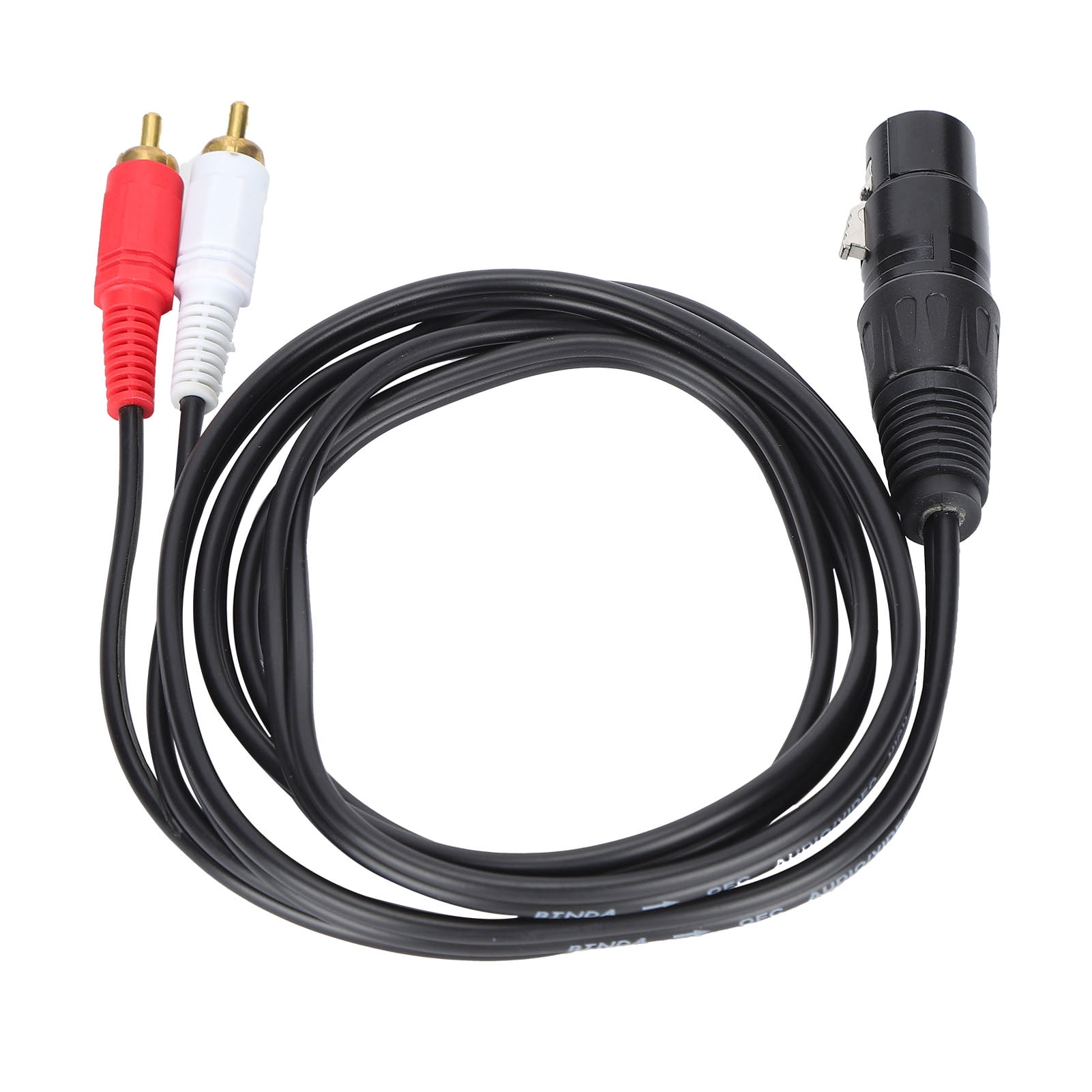 Xlr To Rca Adapter, Flexible Pvc Jacket For Durable Heavy-Duty ...