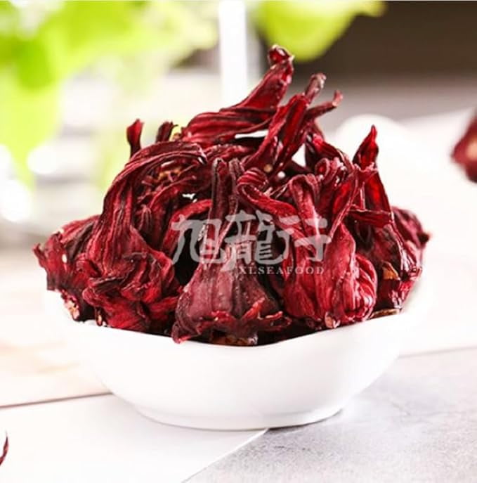 Xlseafood Premium Dried Roselle Flowers (洛神花干) – 100% Natural Hibiscus ...