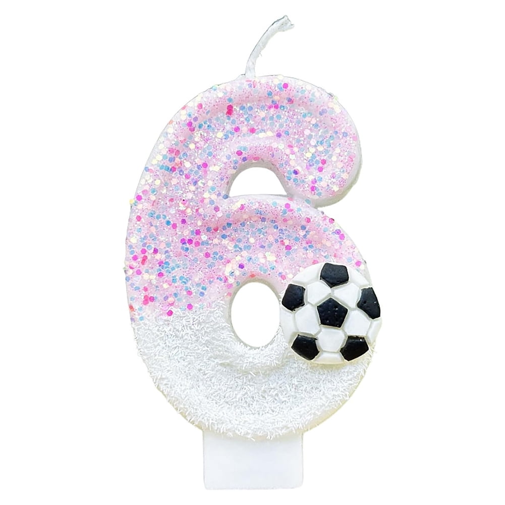 Xmarks Football Birthday Number Candles for Cake Number Candle Football ...