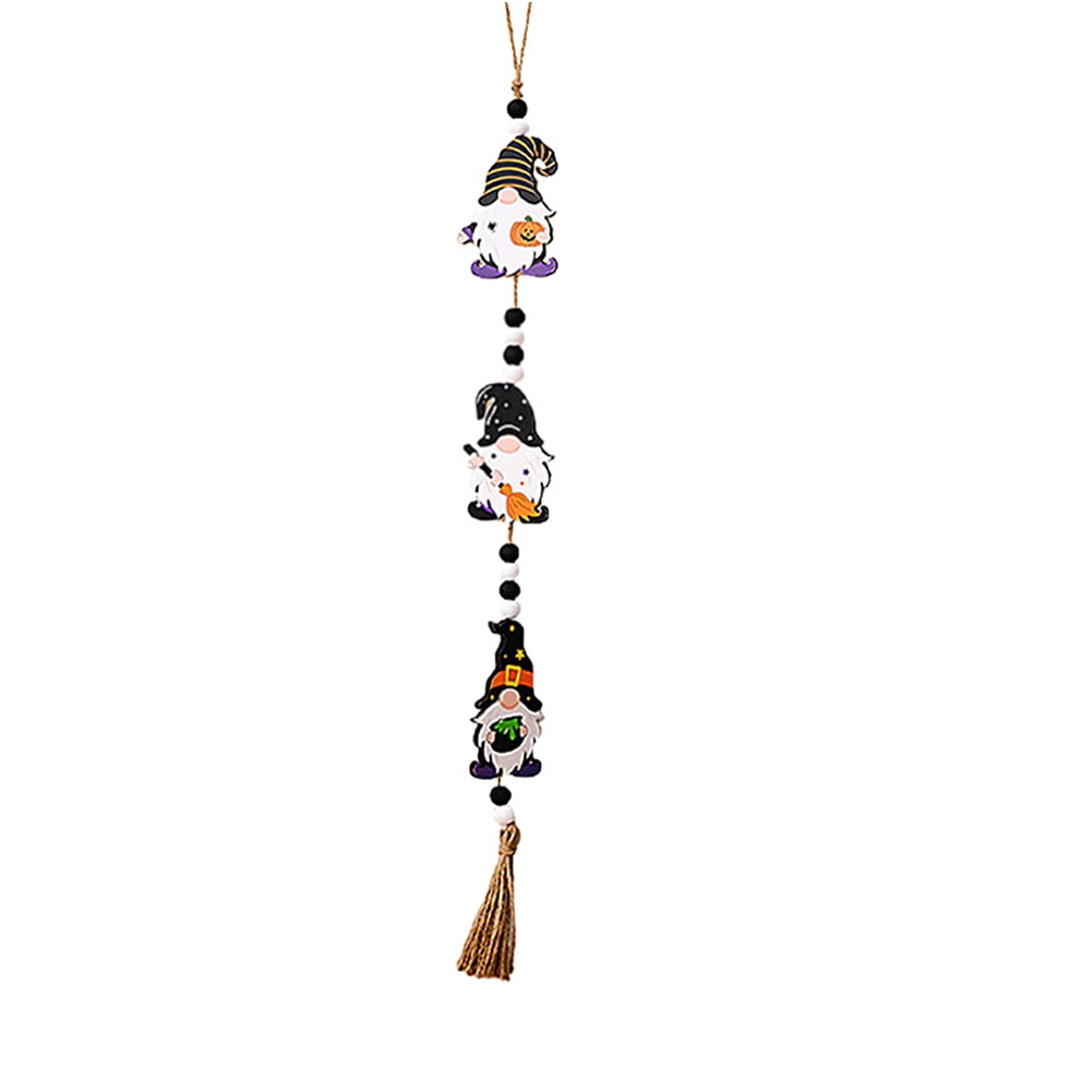 Xmarks Halloween Wooden Bead Signs Trick or Treat Wood Bead Fall ...