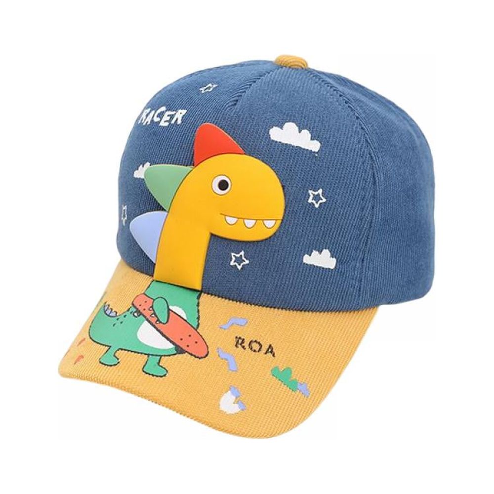 Xmarks Kids Dinosaur Baseball Cap, Embroidered Adjustable Washed ...