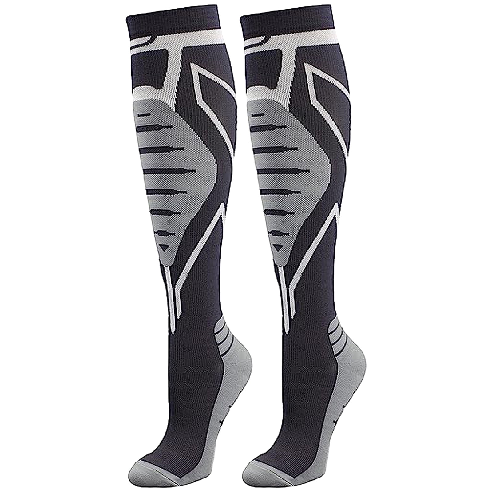 Xmarks Knee High Compression Socks for Men & Women,20-30mmHg ...