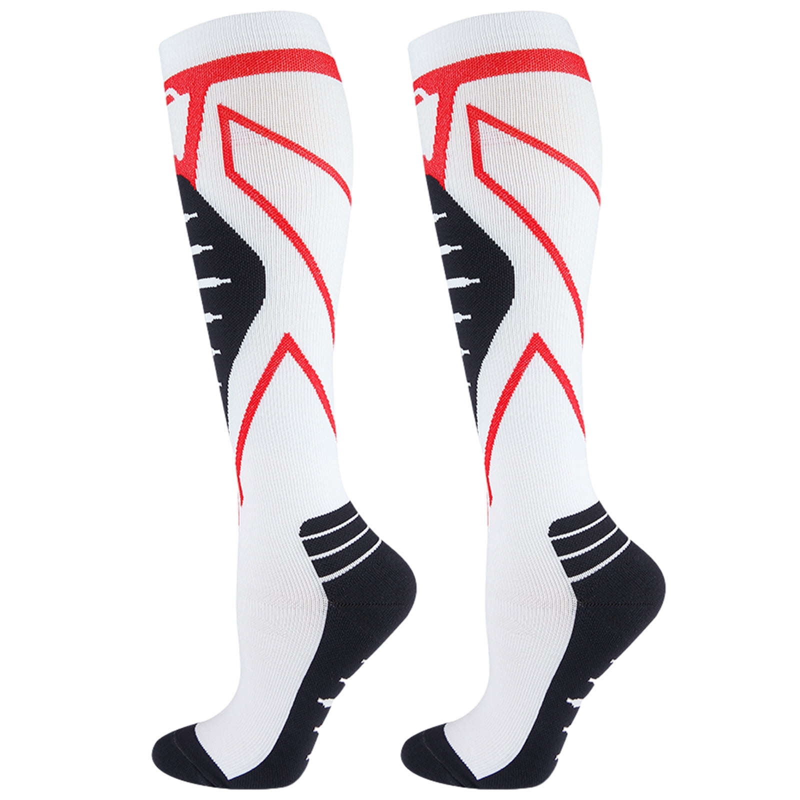 Xmarks Knee High Compression Socks for Men & Women,20-30mmHg ...