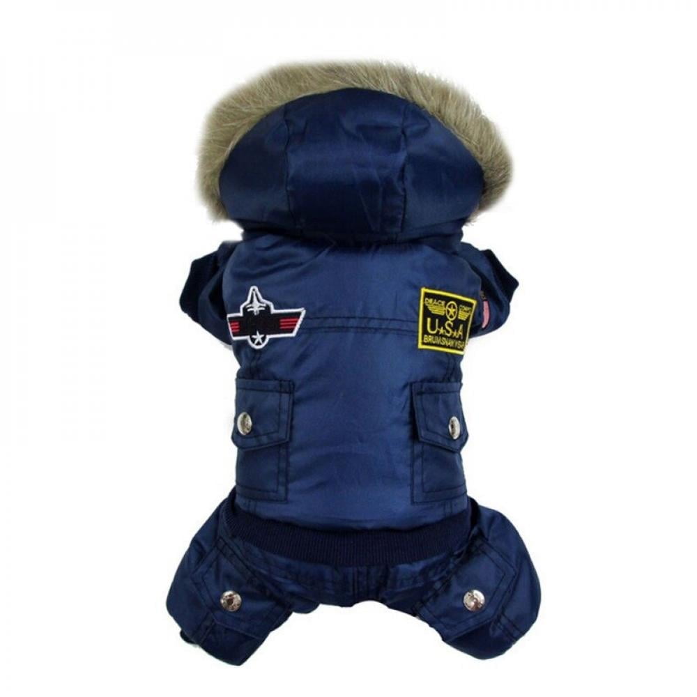Xmarks Windproof Small Dog Snowsuit,Winter Coats Puppy Jackets for ...