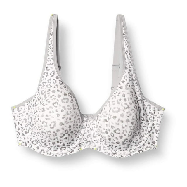 Xmarks Women's Plus Size Bra Underwire Wide Strap Everyday Bra Push Up ...