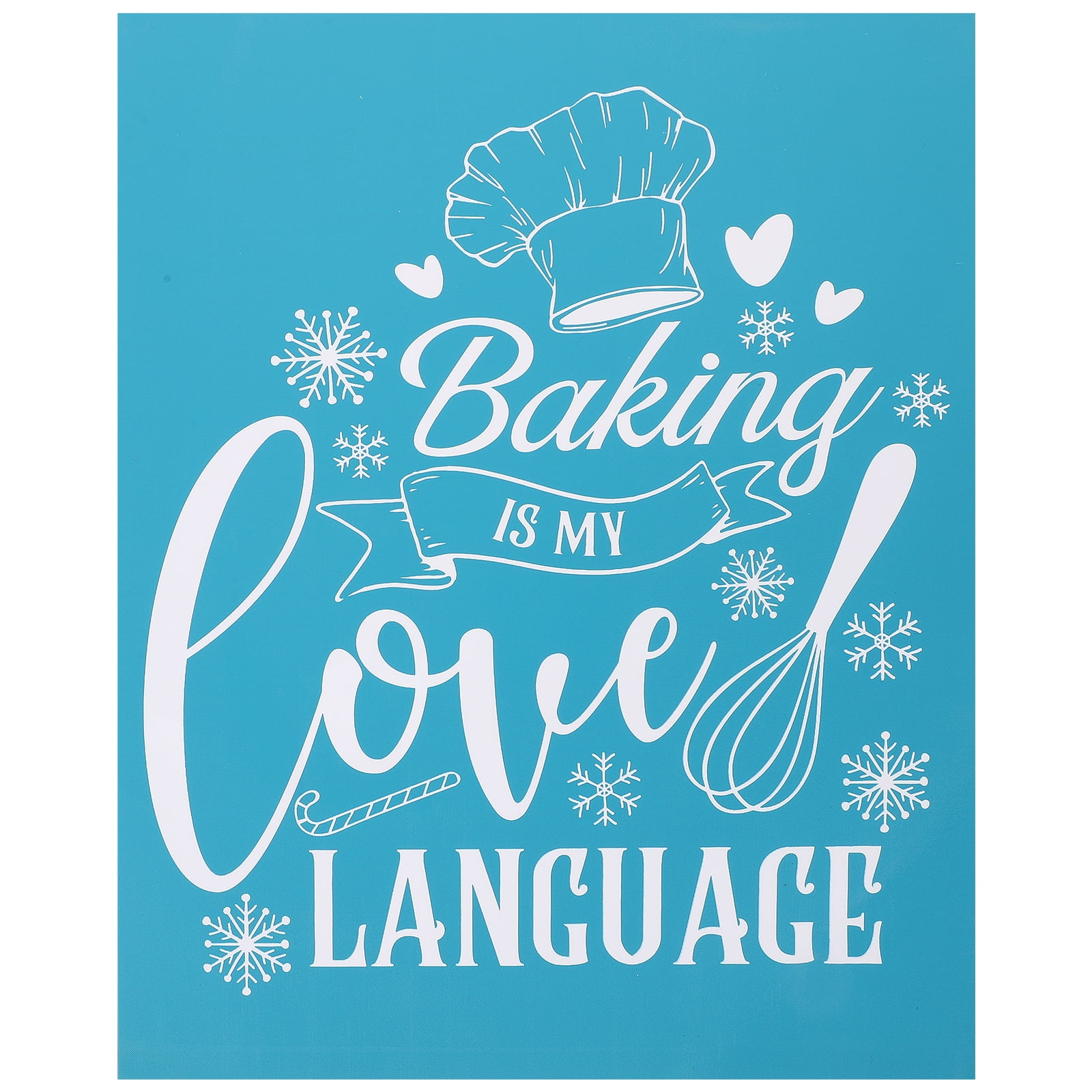 Xmas Mesh Screen Stencil, Reusable Silk Screen Stencils Mesh Transfer ...