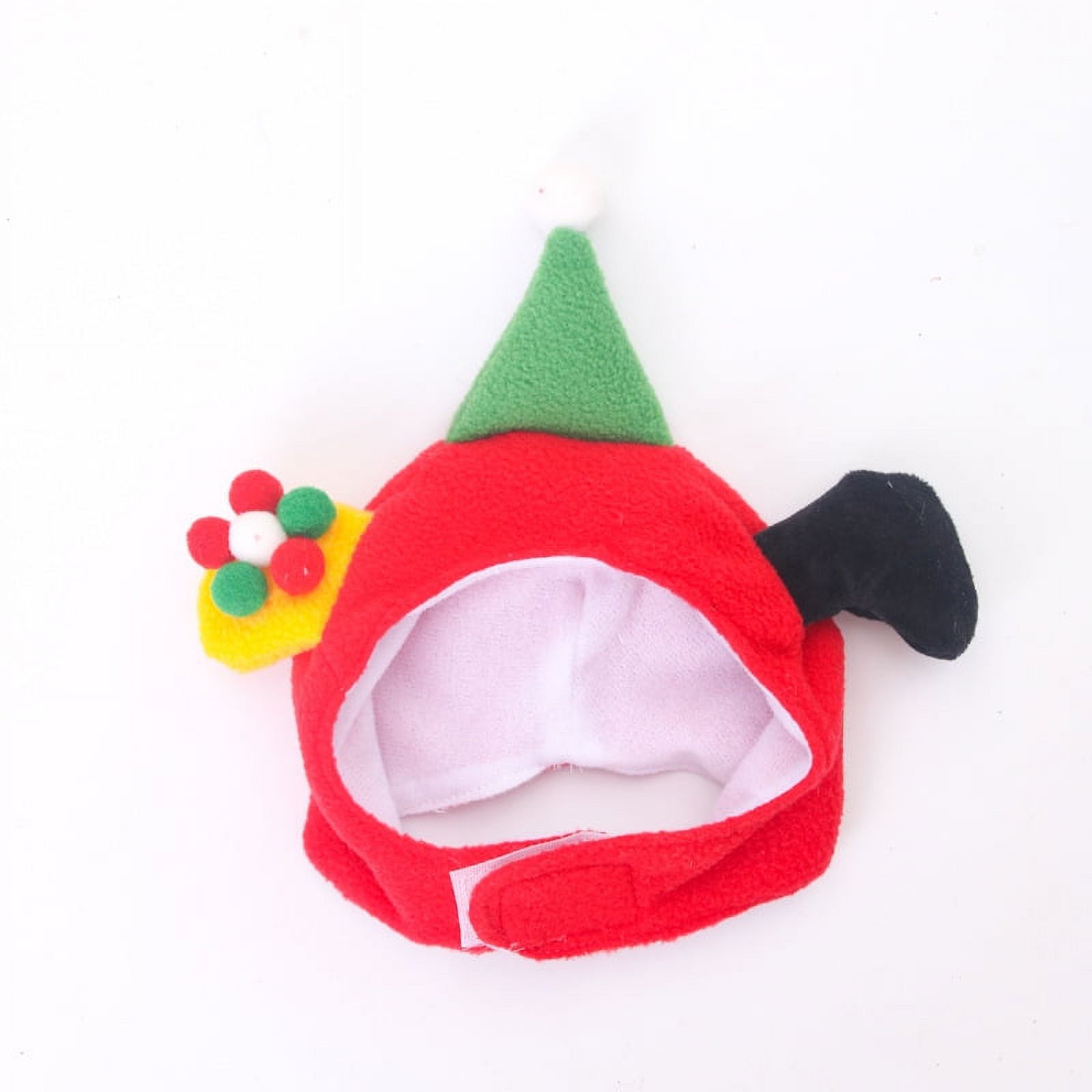Xmas Party Cat Cap Cartoon Shaped Pet Cat Cap Pet Headgear Puppy ...