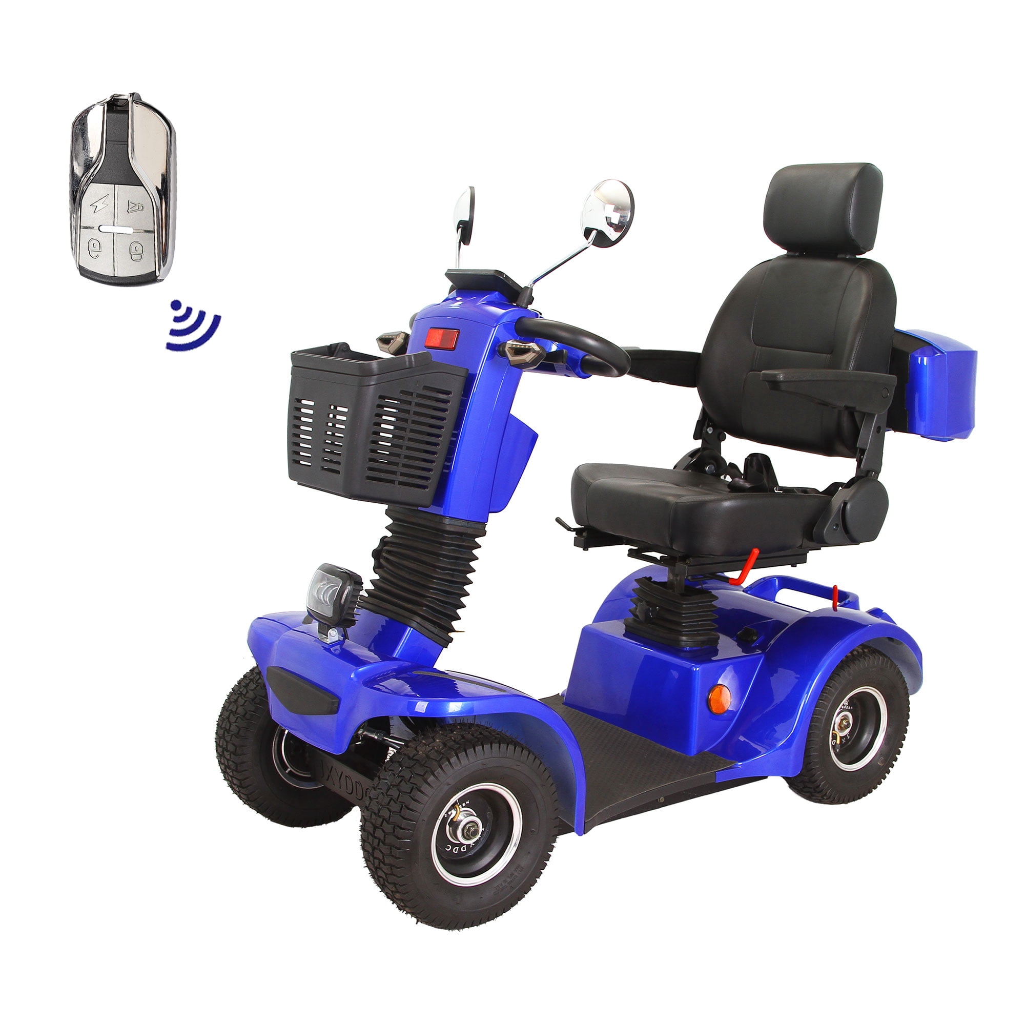 Xmatch 4-Wheel Mobility Scooter Battery Powered with Front Basket ...