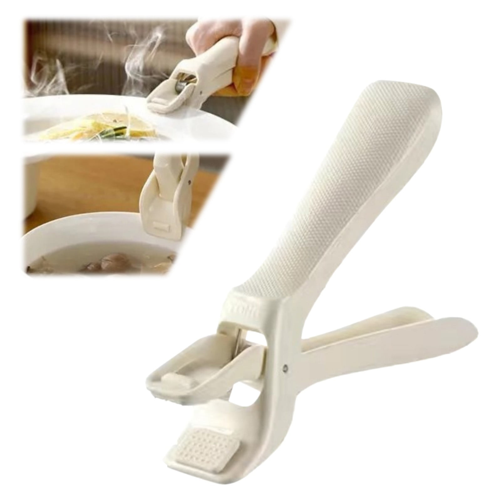 Xmealix Hot Plate Gripper Tongs Multi-Function Anti-Scald Bowl Clip ...