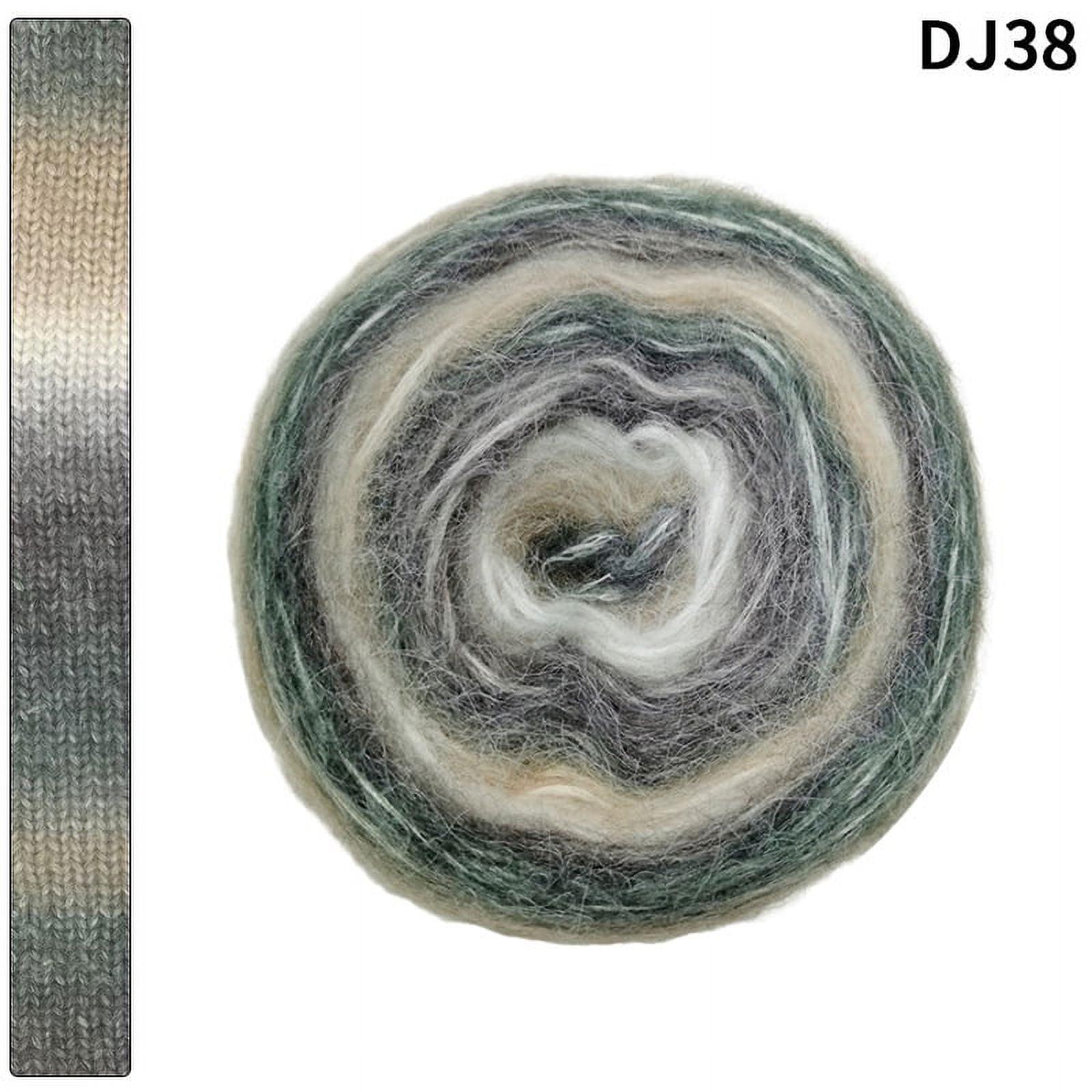 XmhyTop 200G Yarn Whirl , 58% Acrylic Yarn for Crocheting, Softly Color ...