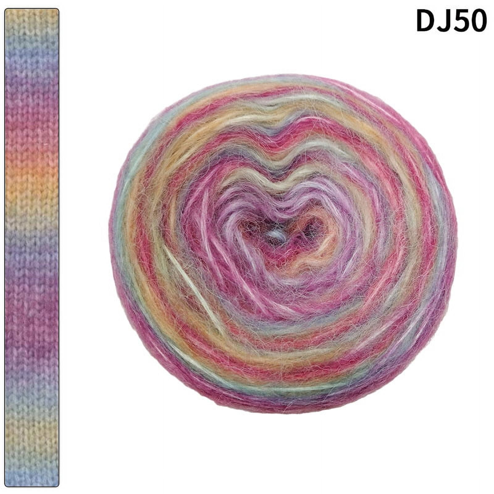 XmhyTop 200G Yarn Whirl , 58% Acrylic Yarn for Crocheting, Softly Color ...