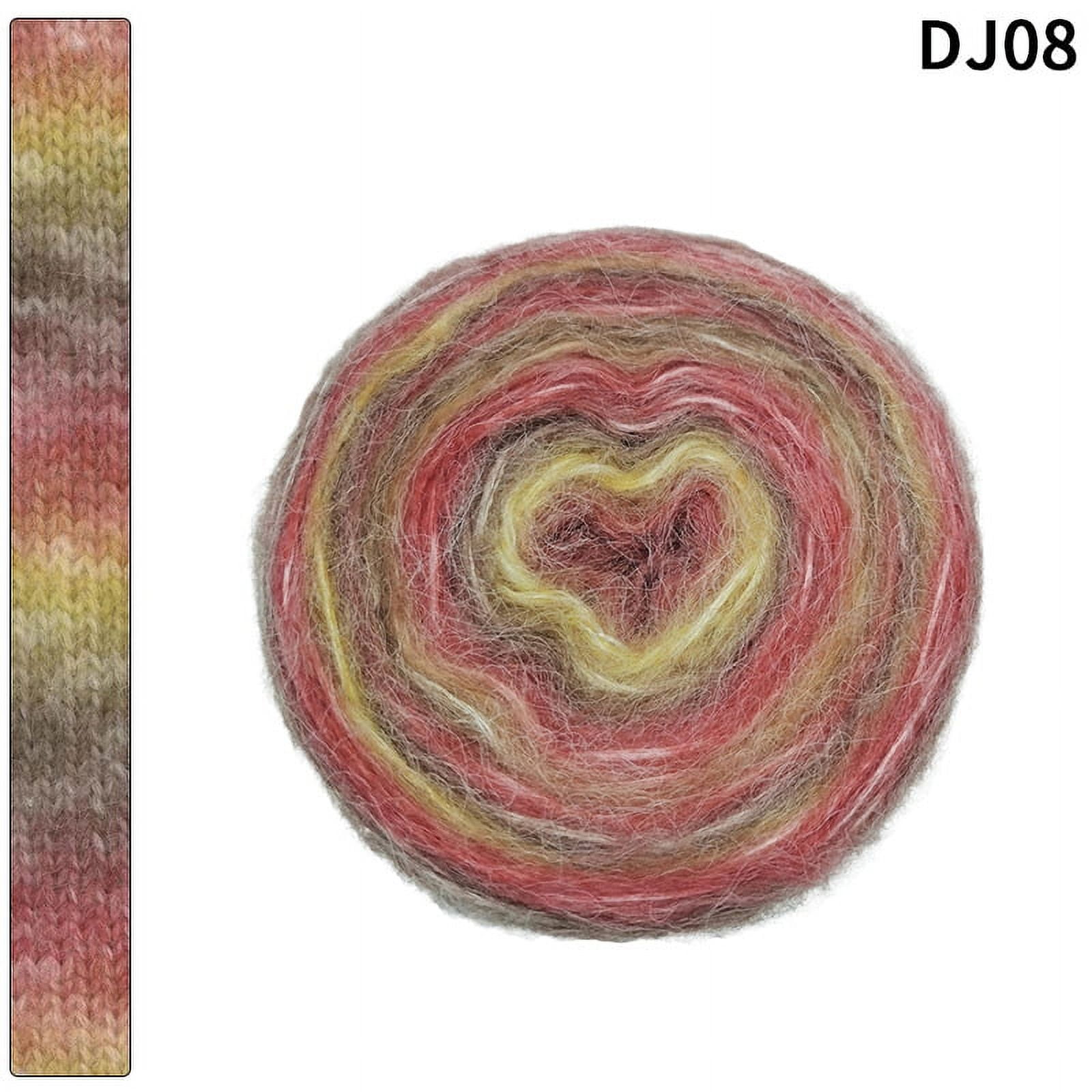 XmhyTop 200G Yarn Whirl , 58% Acrylic Yarn for Crocheting, Softly Color ...