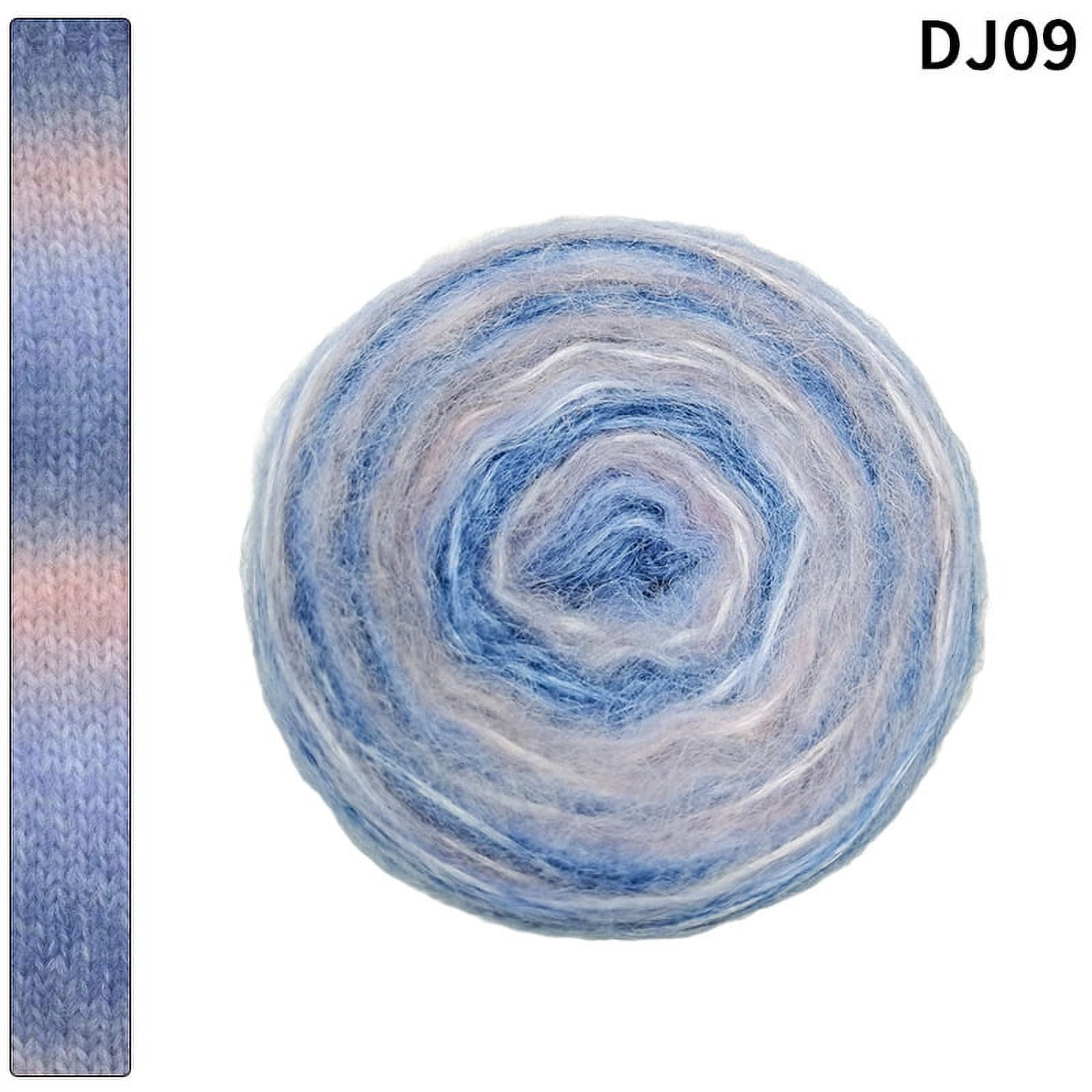 XmhyTop 200G Yarn Whirl , 58% Acrylic Yarn for Crocheting, Softly Color ...