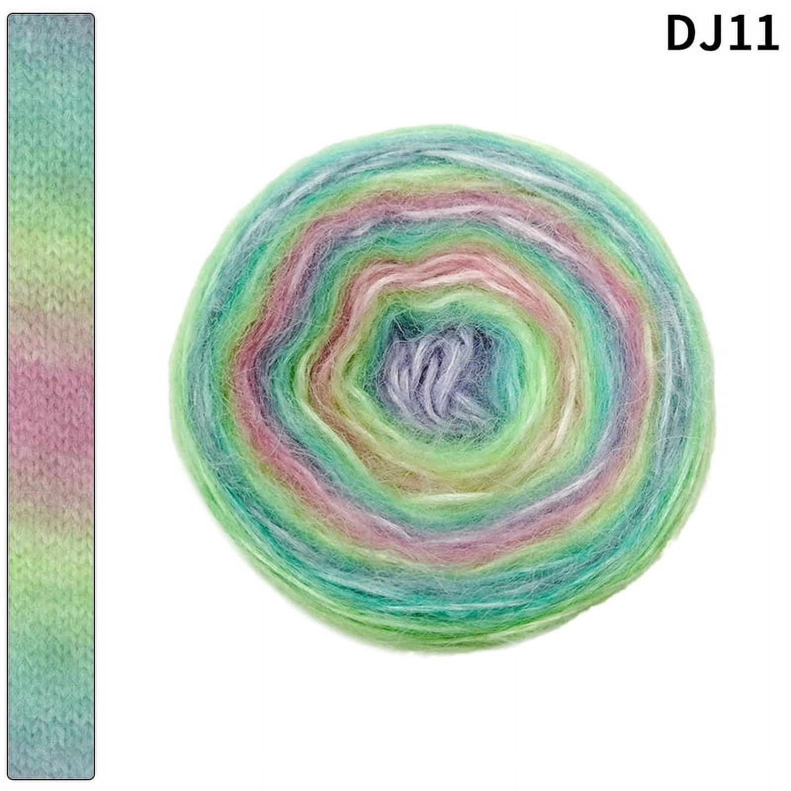 XmhyTop 200G Yarn Whirl , 58% Acrylic Yarn for Crocheting, Softly Color ...