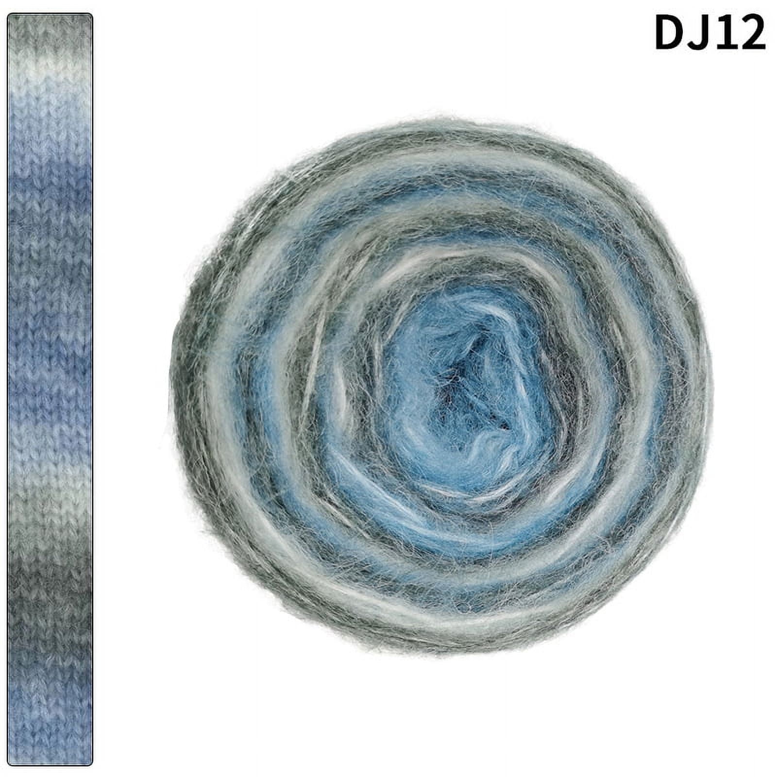 XmhyTop 200G Yarn Whirl , 58% Acrylic Yarn for Crocheting, Softly Color ...