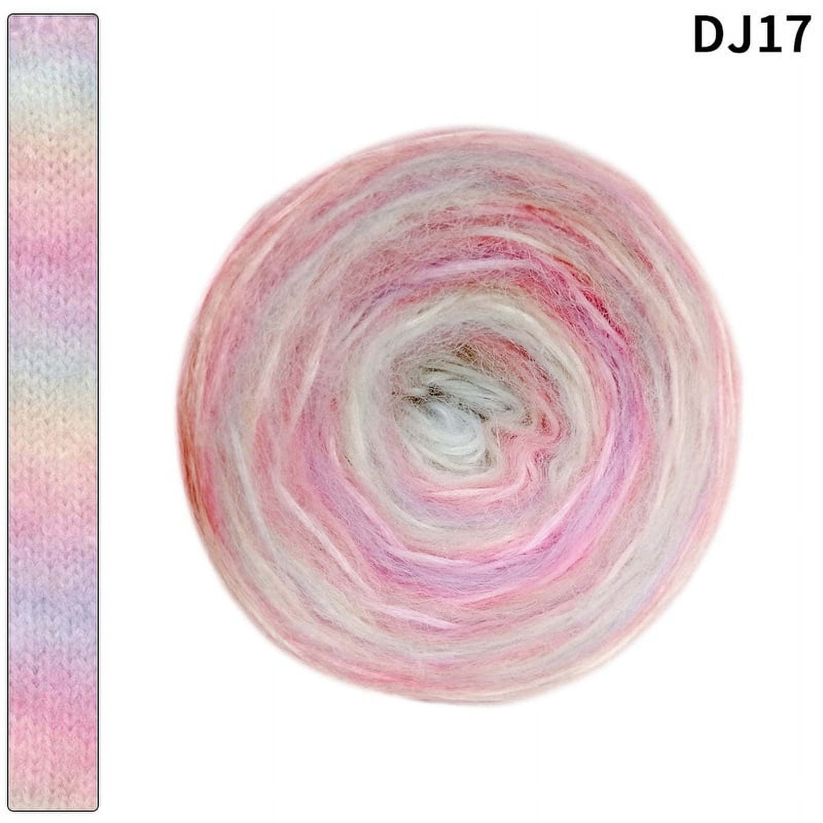 XmhyTop 200G Yarn Whirl , 58% Acrylic Yarn for Crocheting, Softly Color ...