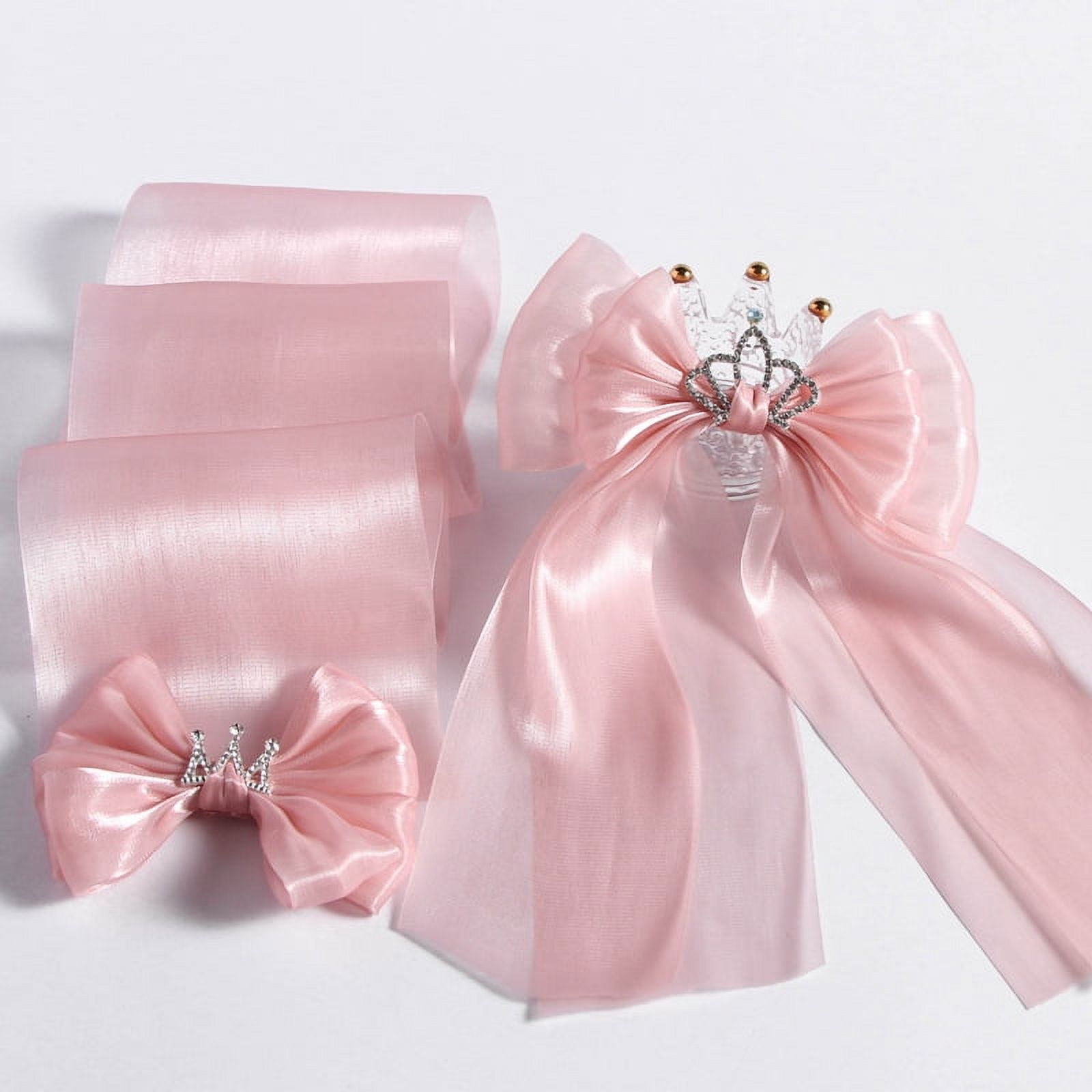 XmhyTop 22 Yards Organza Ribbon Ribbon Polycotton Ribbon Shiny Craft ...
