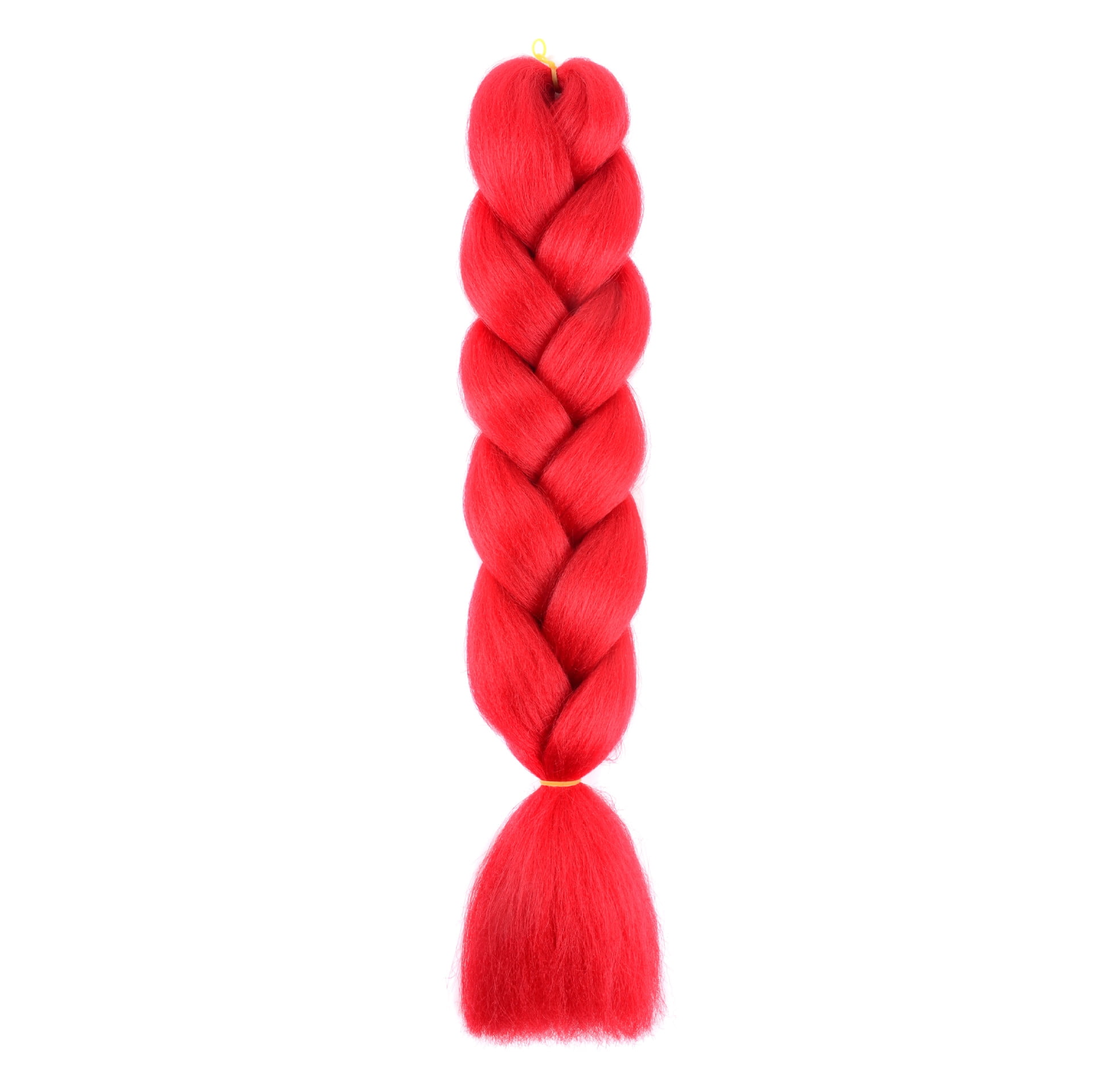 XmhyTop 3-Piece Braiding Hair Extensions, 24Inch Rosy Synthetic Crochet ...