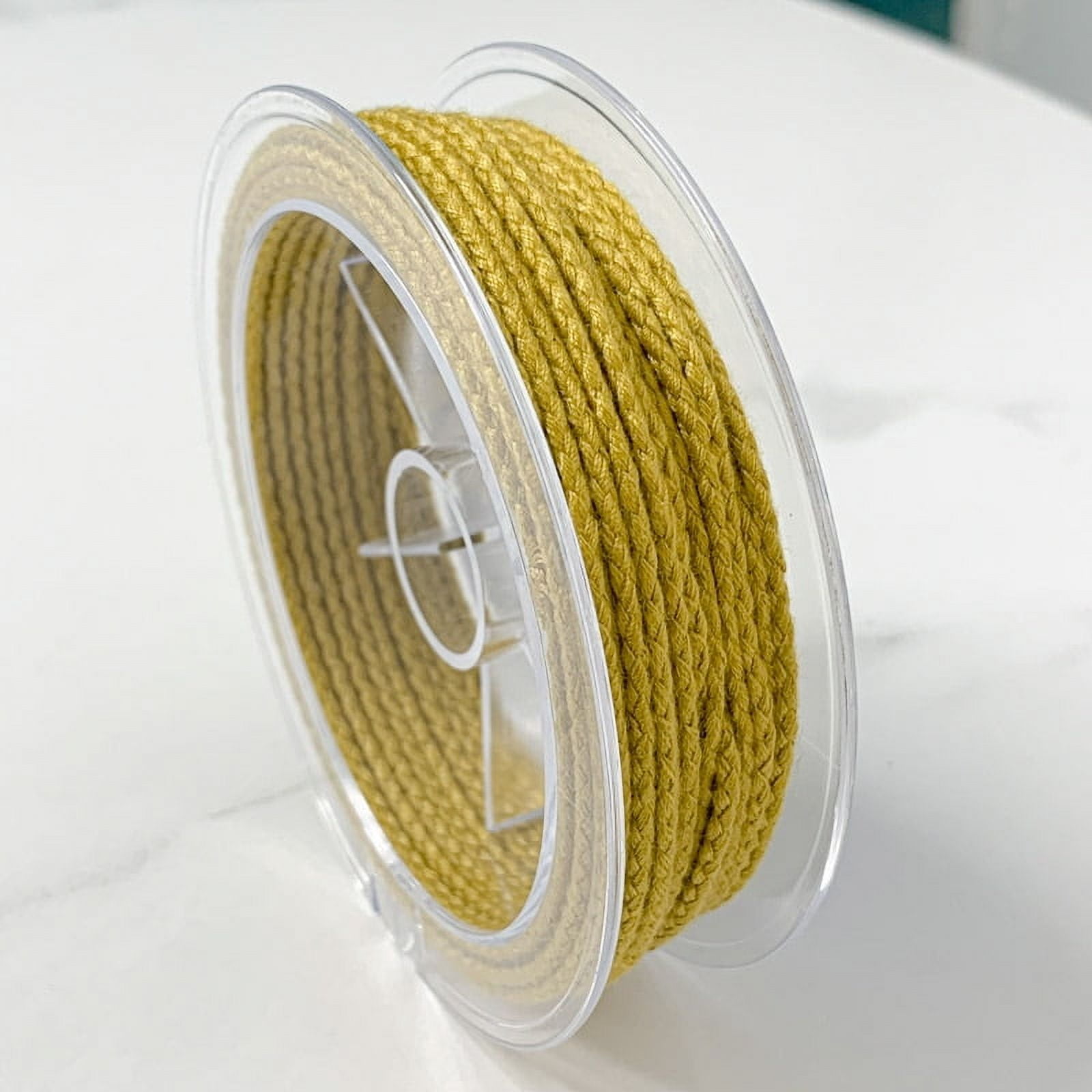 XmhyTop 2mm Dragon Scale Rope Cotton Rope,Woven Cotton Rope String for ...