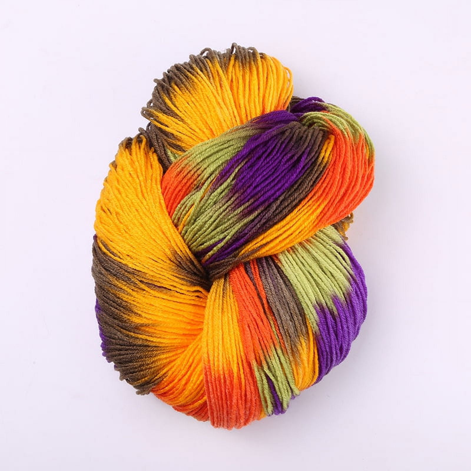 XmhyTop 50G Landscape Yarn, Knitted Multi-Color Yarn, Crochet Yarn ...