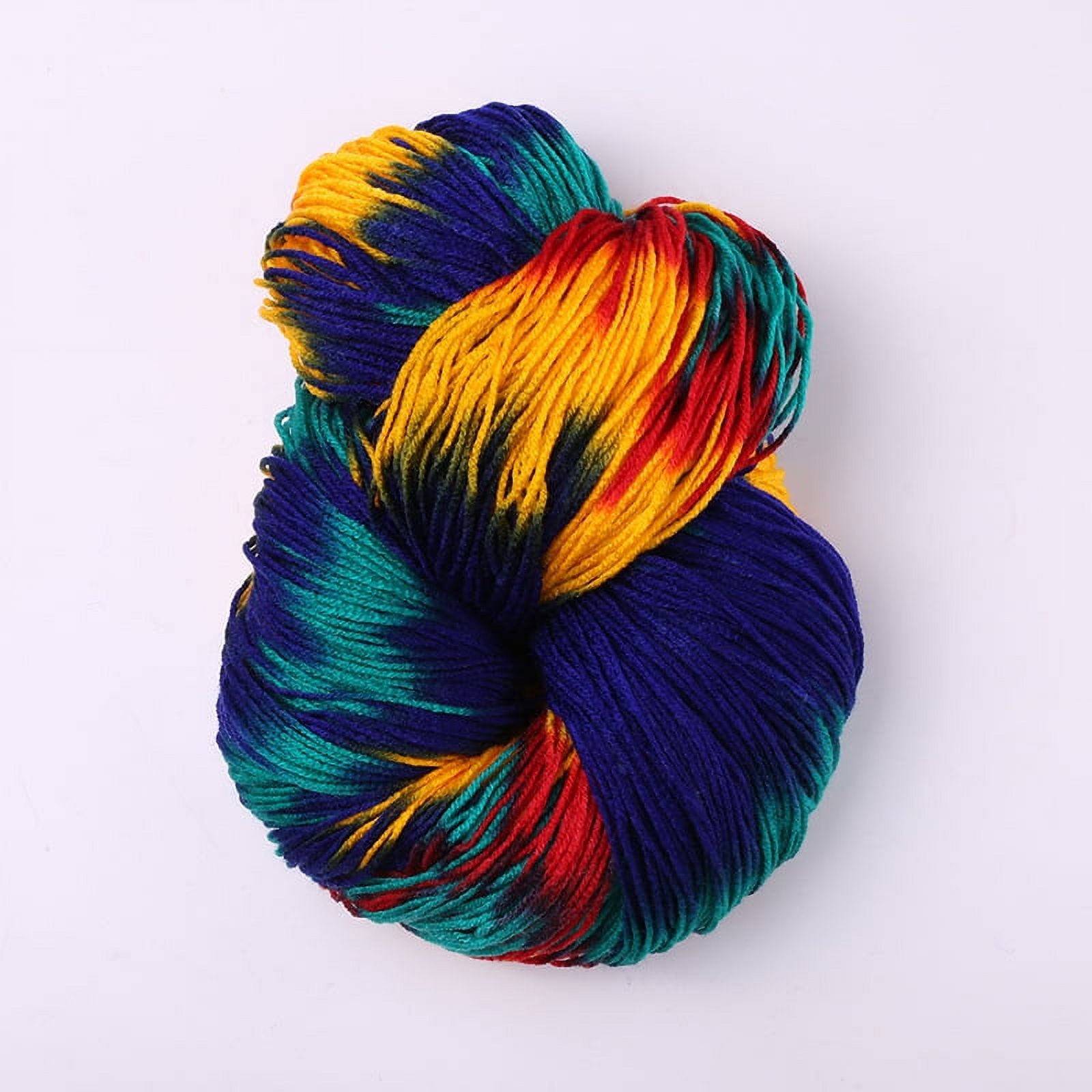 XmhyTop 50G Landscape Yarn, Knitted Multi-Color Yarn, Crochet Yarn ...