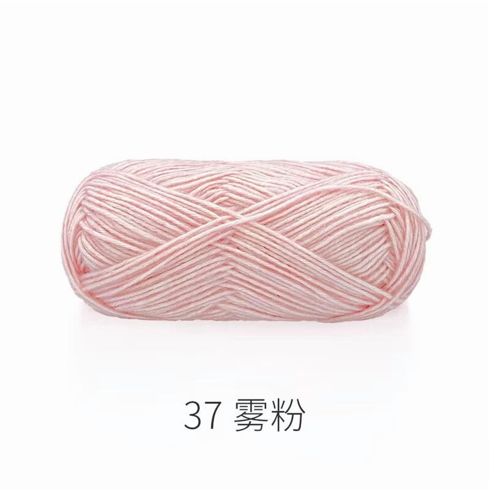 XmhyTop 50G Medium Worsted Weight Wool Yarn (142Yds), Soft Yarn Ideal ...