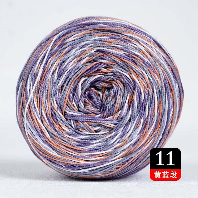 XmhyTop 50g Cotton Crochet Thread (372 Yards), Versatile Tatting Thread ...
