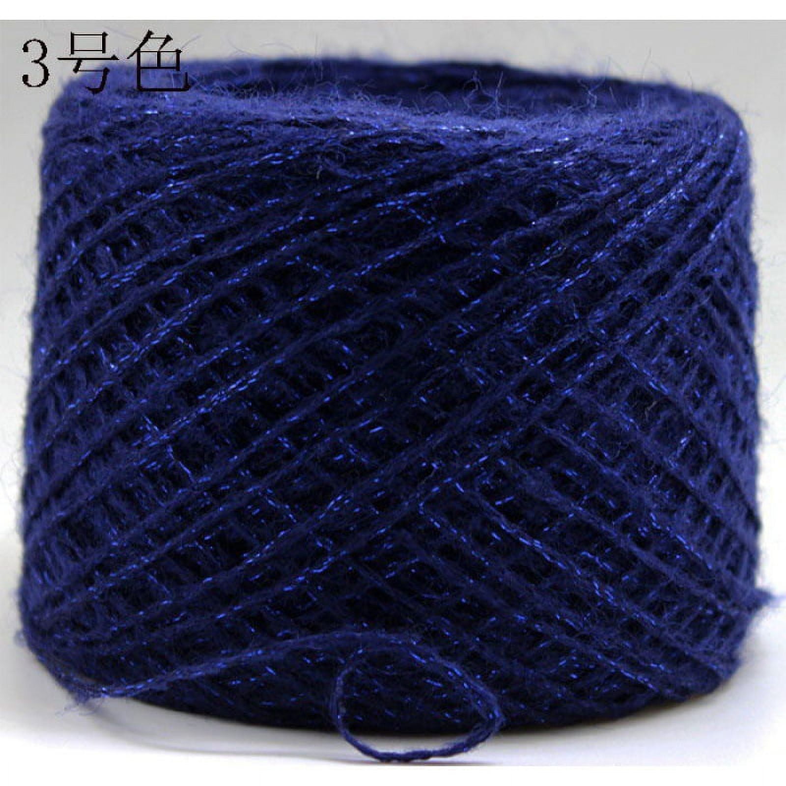XmhyTop 50g Soft & Shiny Yarn - Multicolor Yarn for Knitting, Crochet ...