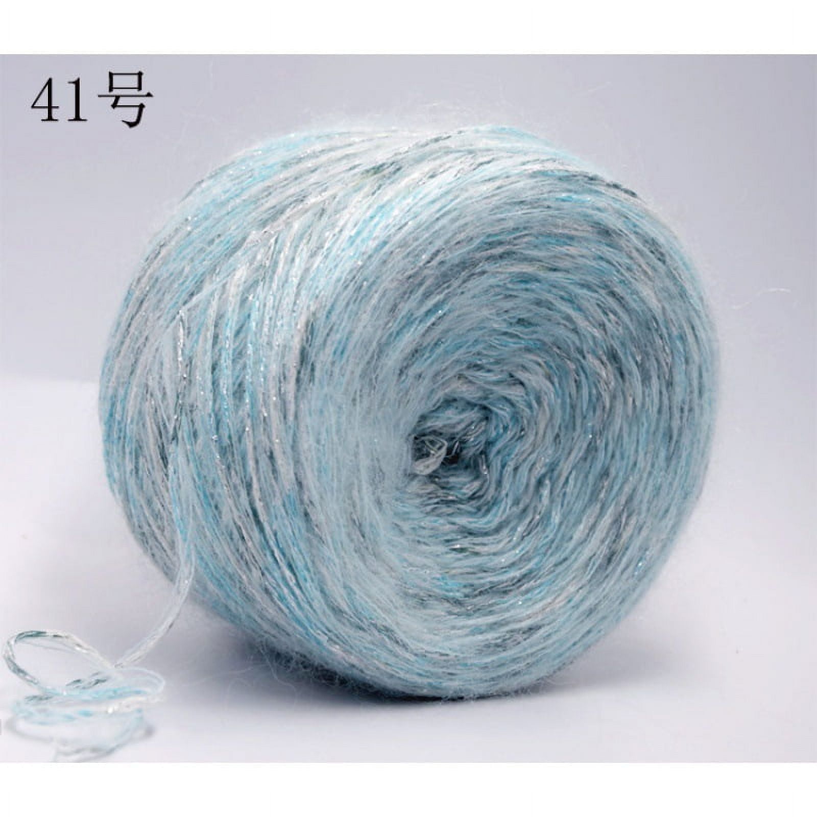 XmhyTop 50g Soft & Shiny Yarn - Multicolor Yarn for Knitting, Crochet ...