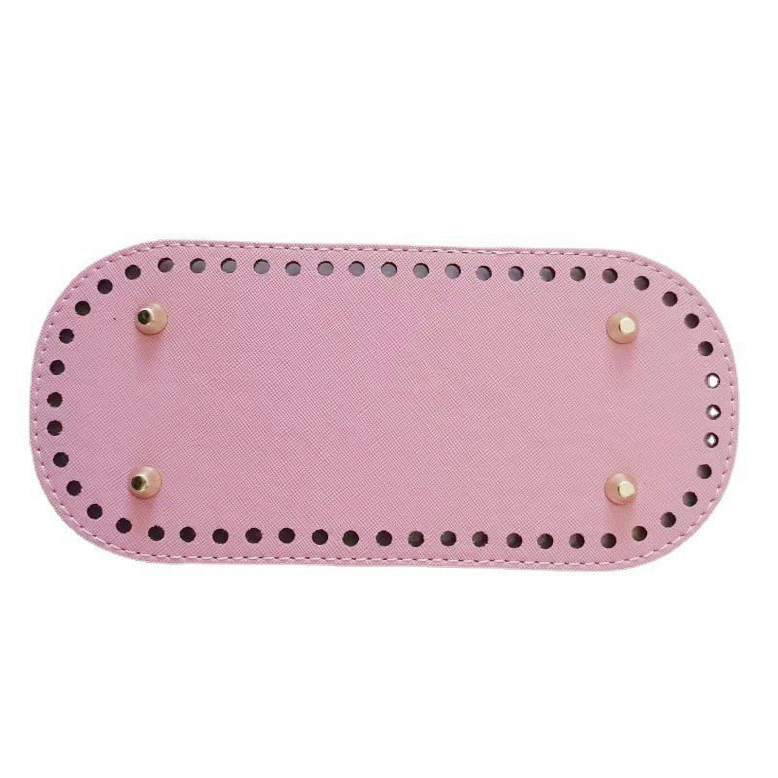 XmhyTop-A 1 Pc Pink PU Leather Bag Bottom 22*10cm Bag Base for Purse ...