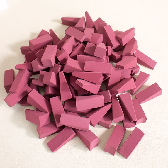 XmhyTop-A 100 Pcs Mini Triangle Makeup Sponges Soft Triangle Blending ...