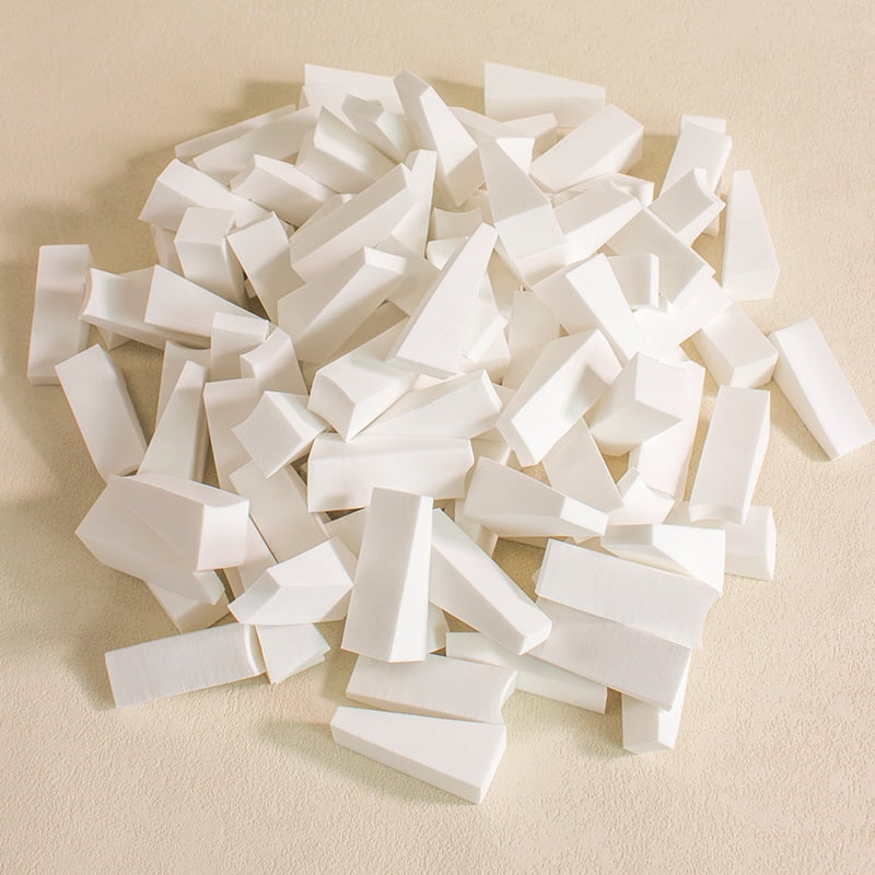 XmhyTop-A 100 Pcs Mini Triangle Makeup Sponges Soft Triangle Blending ...