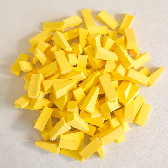 XmhyTop-A 100 Pcs Mini Triangle Makeup Sponges Soft Triangle Blending ...
